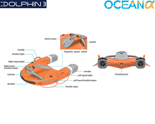 Dolphin 3 Pro Remote Controlled Lifebuoy